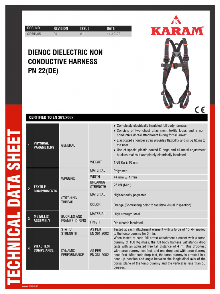 PN 22 (De) Karam TDS 3 | PDF | Materials