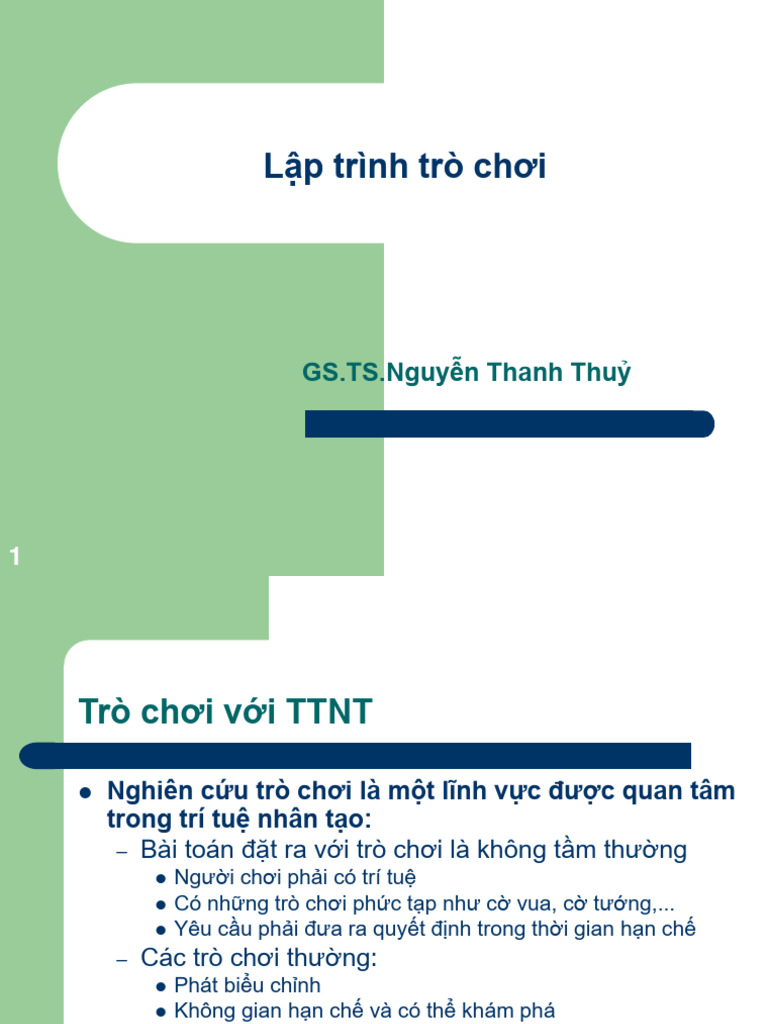 TTNT - Game Playing | PDF TTNT - Game Playing | PDF
