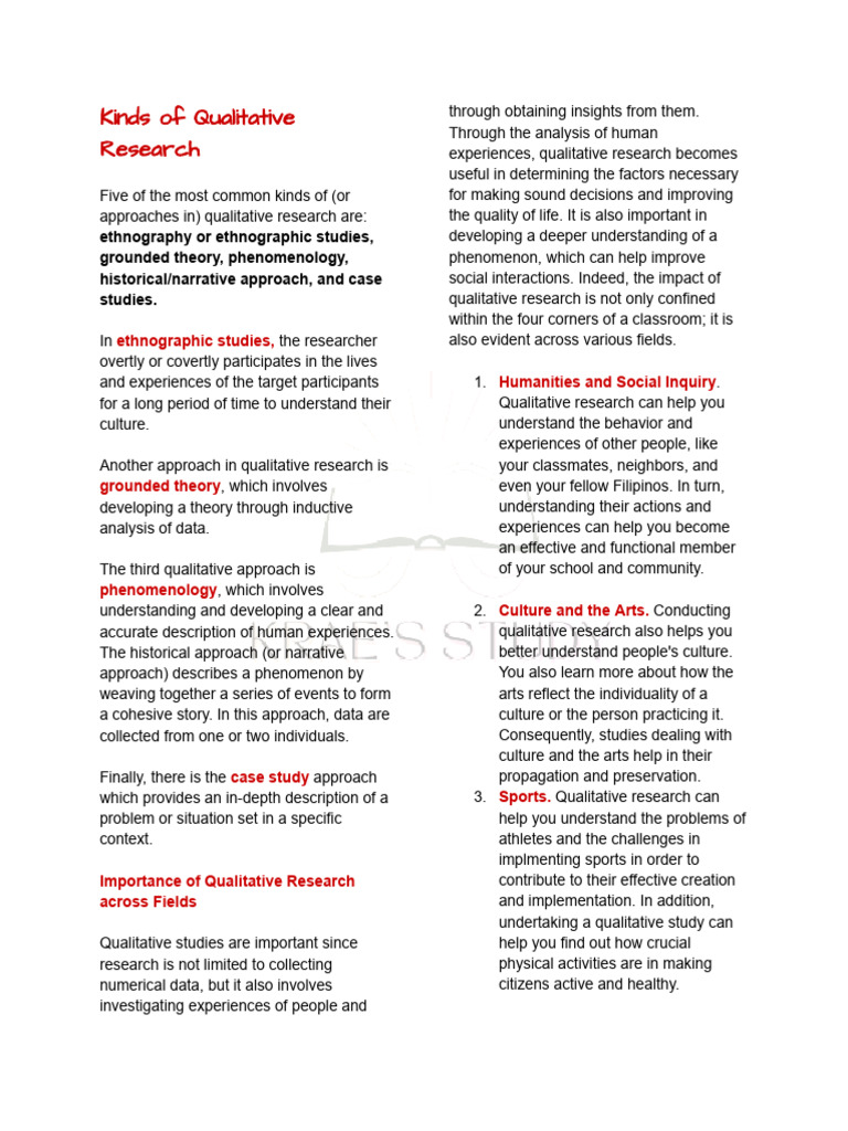 Practical Research | PDF | Qualitative Research | Ethnography