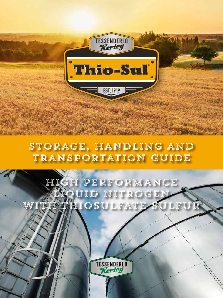 Thio-Sul Storage and Handling Guide EN | PDF | Urea | Ammonia