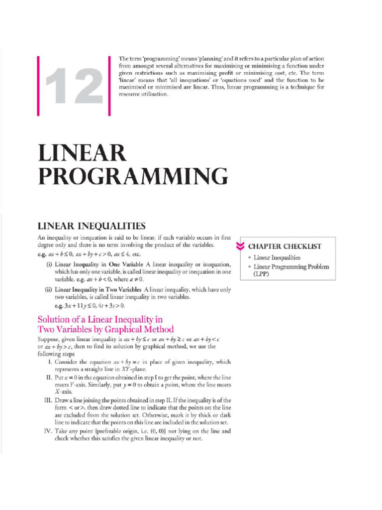 Class 12 LPP Notes | PDF