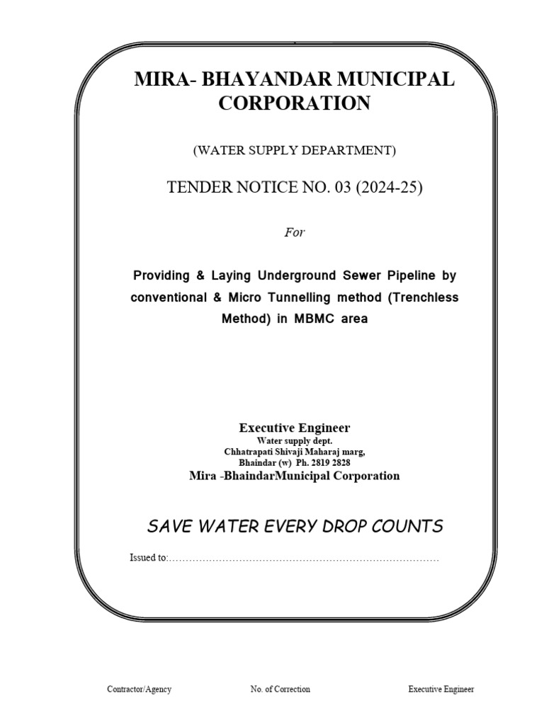 Tender Document 03 | PDF