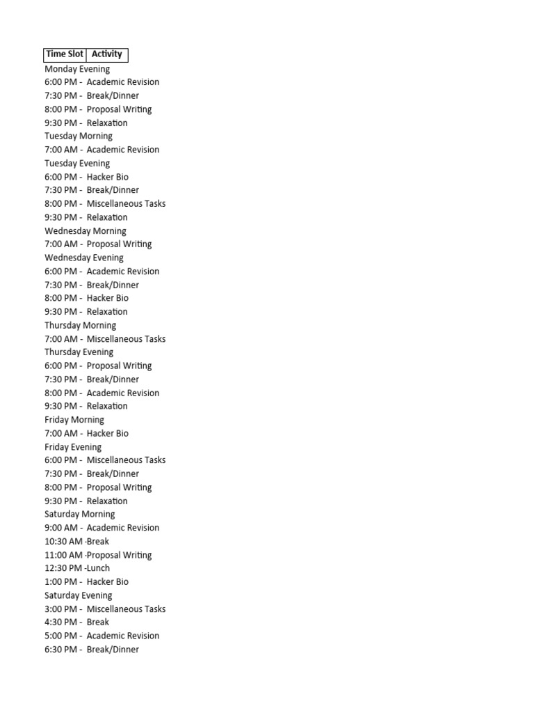 Timetable 043649 | PDF