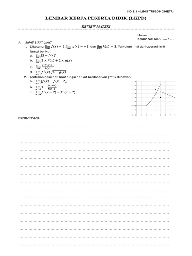LKPD - Review Materi | PDF