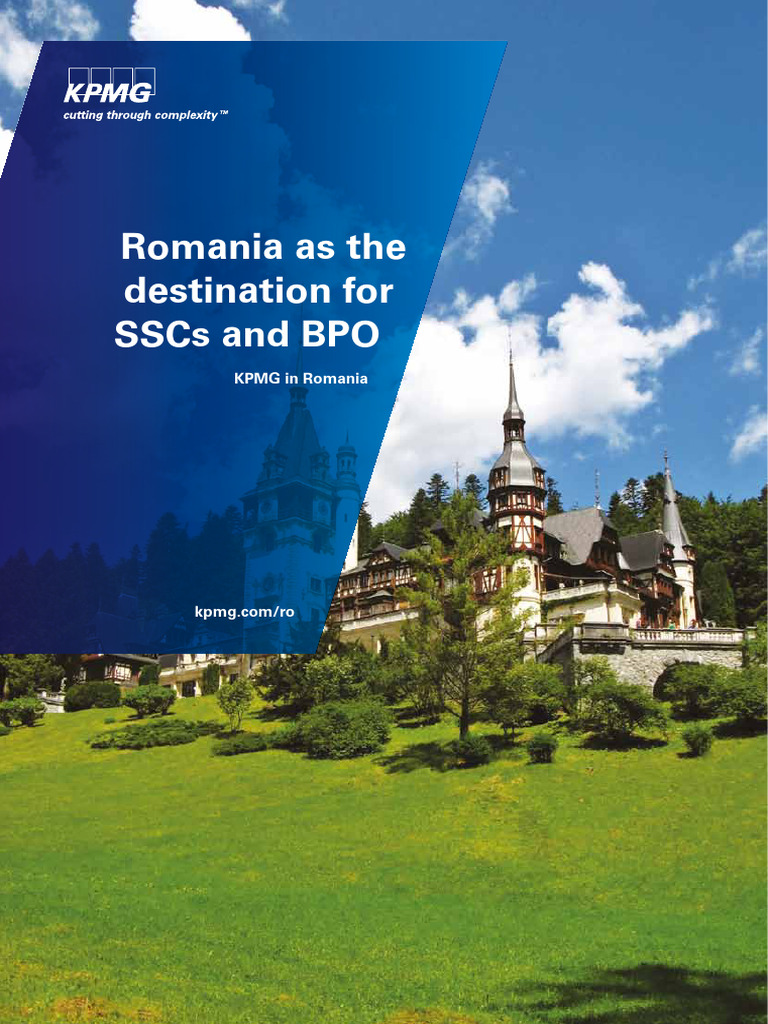 KPMG Romania As The Destination For SSCs and BPO | PDF | Outsourcing | Depreciation