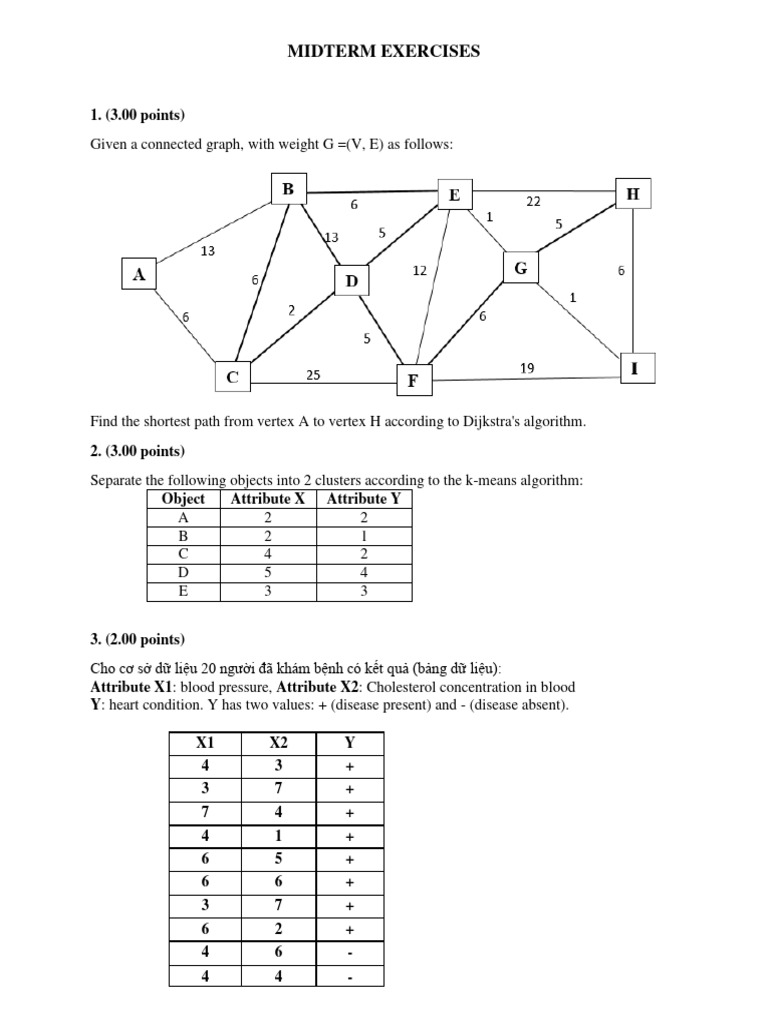 Midterm Exercises Pdf Algorithms And Data Structures Mathematical Relations
