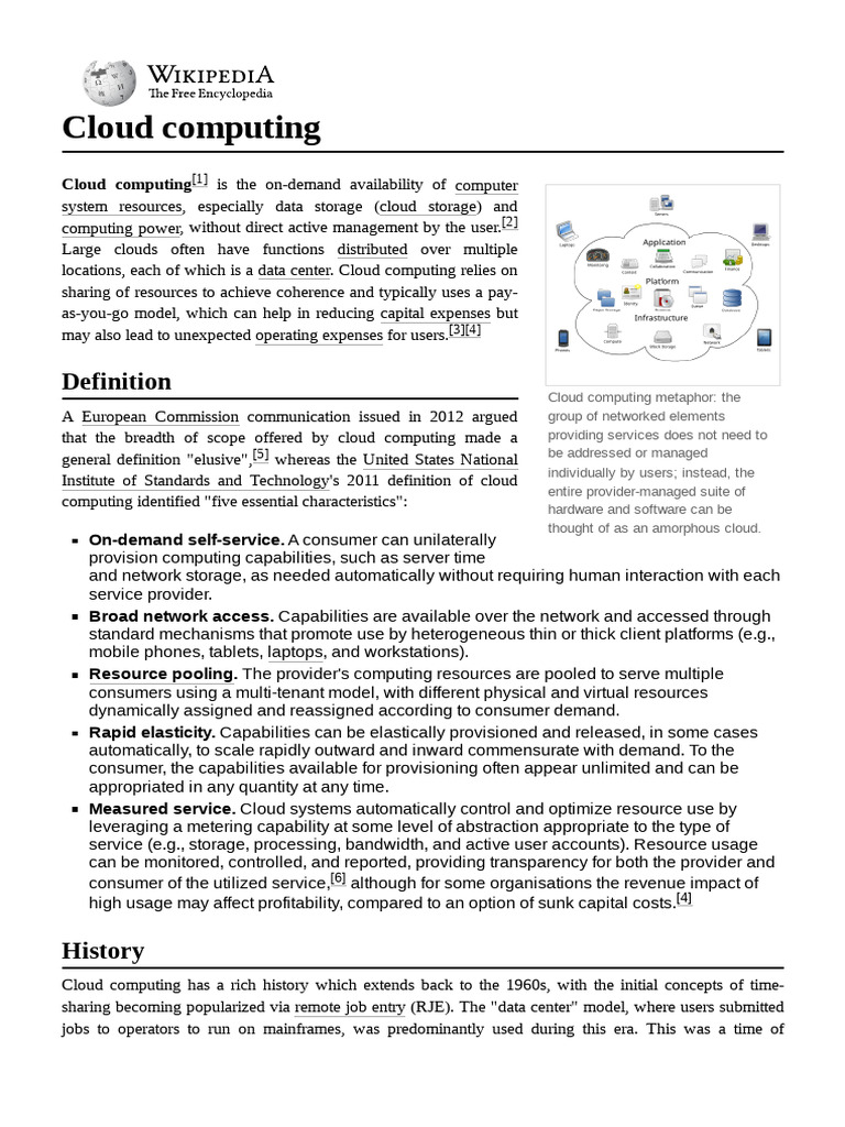 Cloud_computing | PDF | Cloud Computing | Platform As A Service