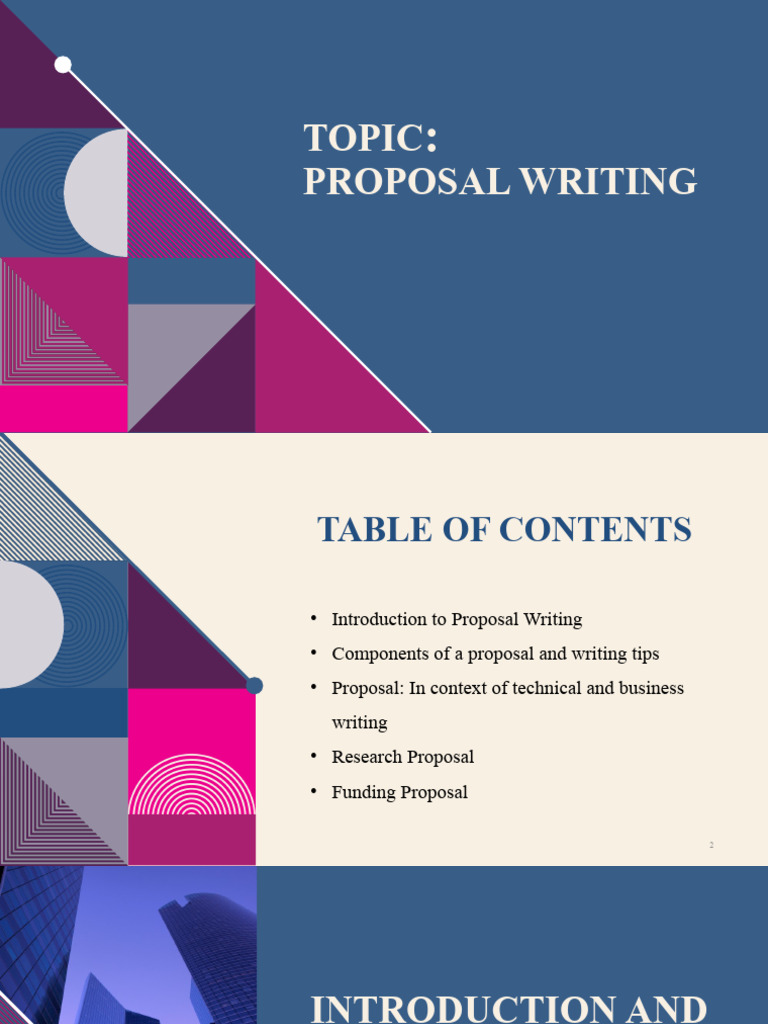 Group 3-Proposal Writing | PDF | Return On Investment | Methodology