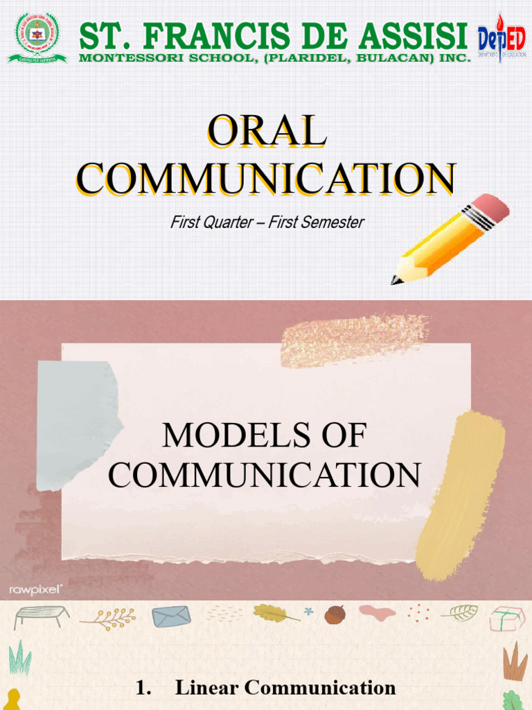 Communication Models and Functions Explained | PDF | Communication ...