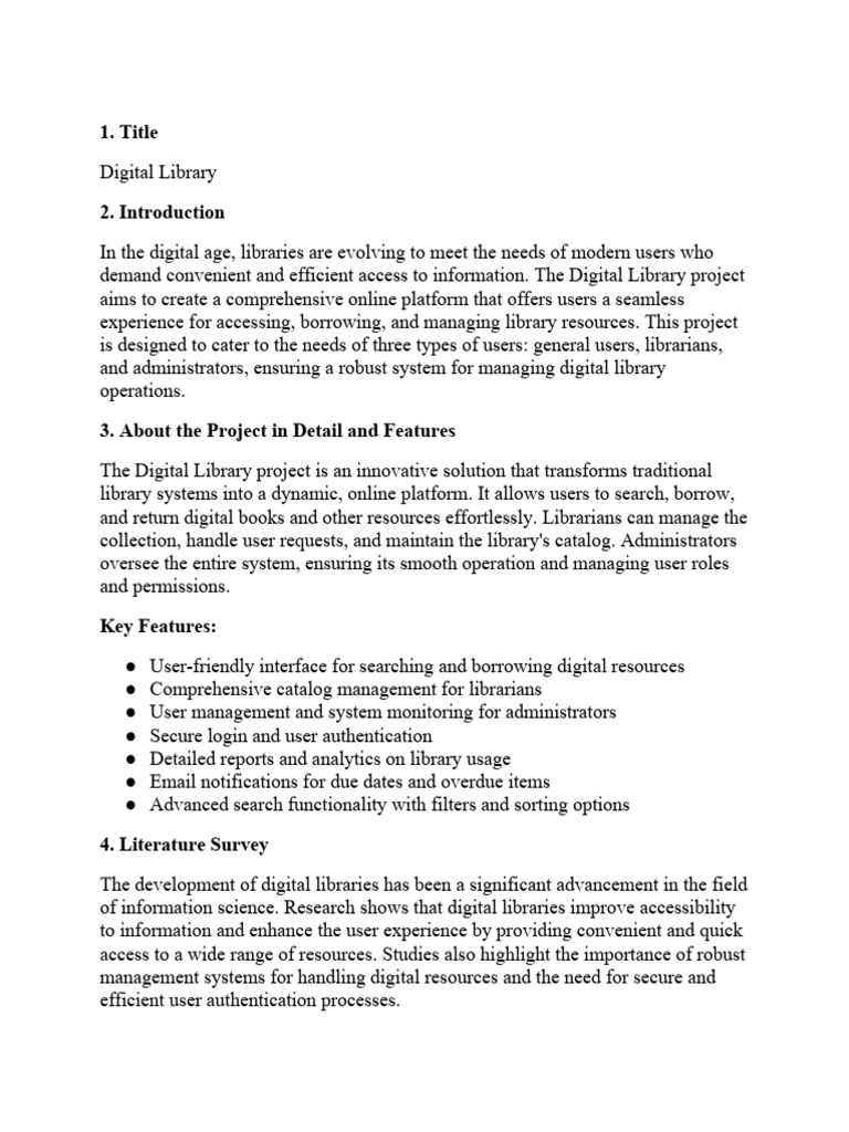 Digital Library | Download Free PDF | Libraries | Digital Library