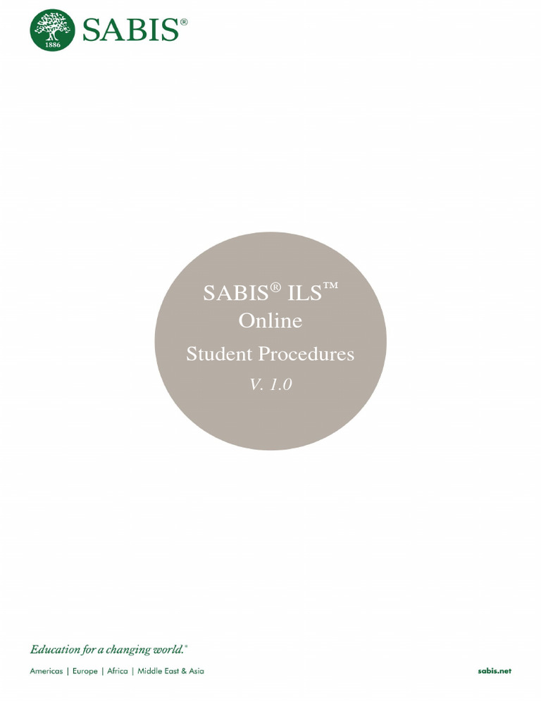 Sabis Ils Online | PDF | Cyberspace | Software