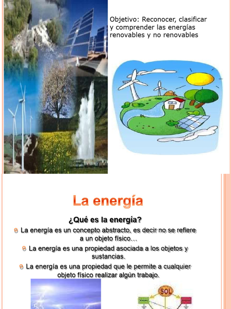 Energias Renovables y No Renovables LRT | PDF | Energía renovable ...