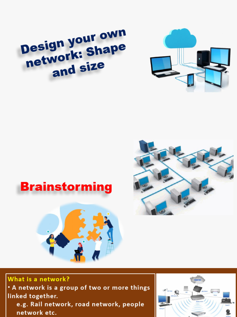 Design Your Own Network - Shape and Size | PDF | Computer Network ...