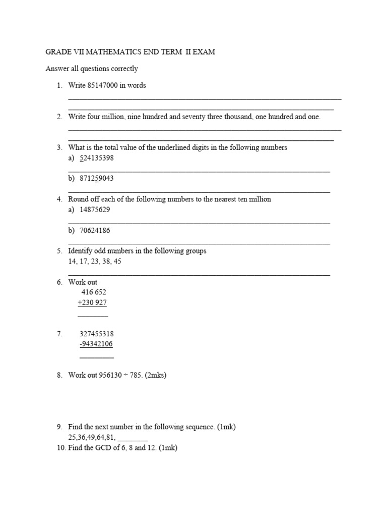 MATHEMATICS | PDF | Area | Elementary Mathematics