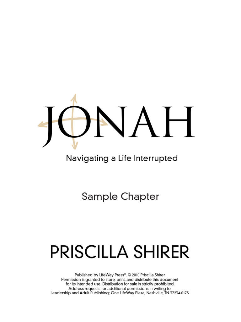 LWCF Jonah SampleChapter | PDF | Jonah | God