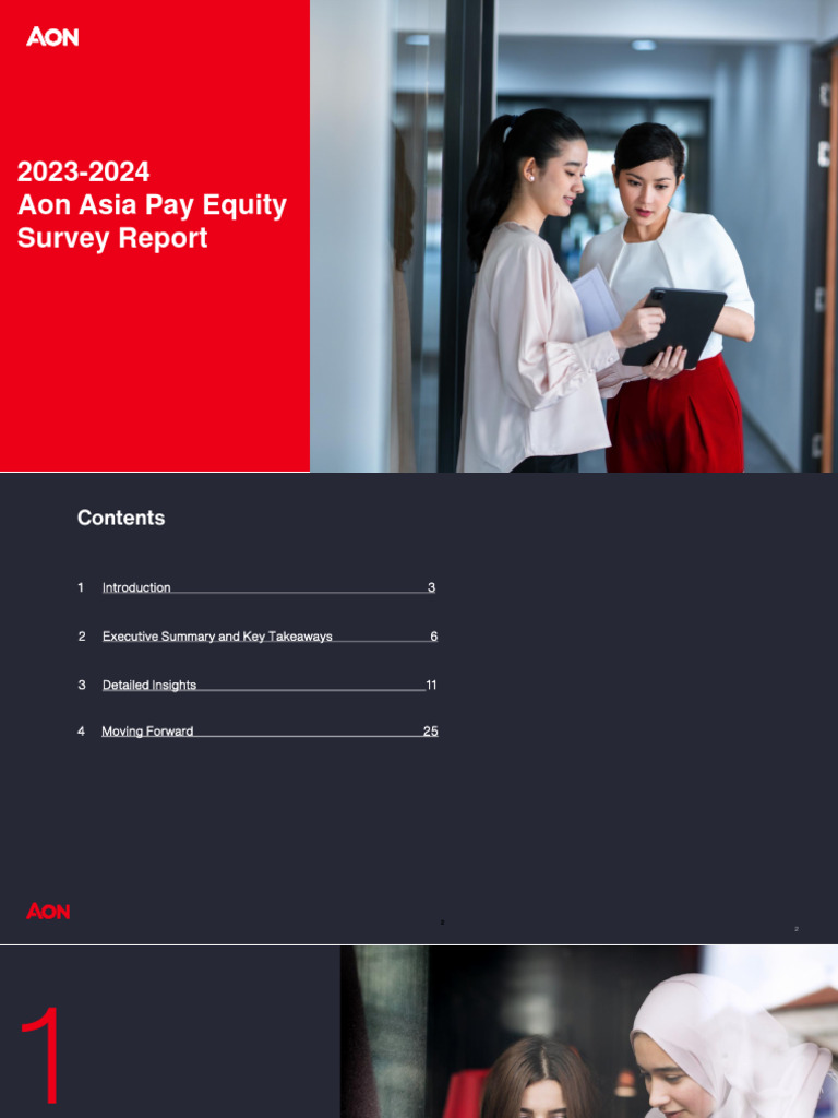 2023 2024 Asia Pay Equity Survey Report | PDF | Equal Pay For Equal Work | Employment