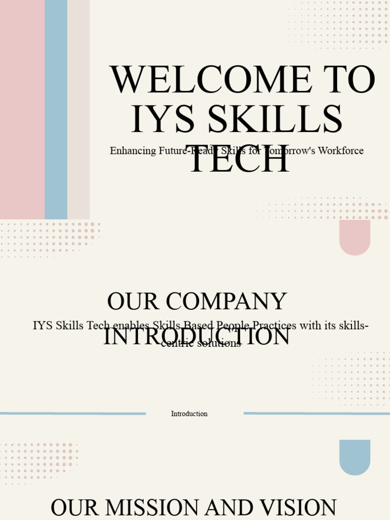 Unlocking Success With IYS Skills Tech | PDF