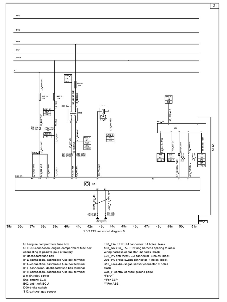 V5 Schematic-15t Ecu-3 | PDF