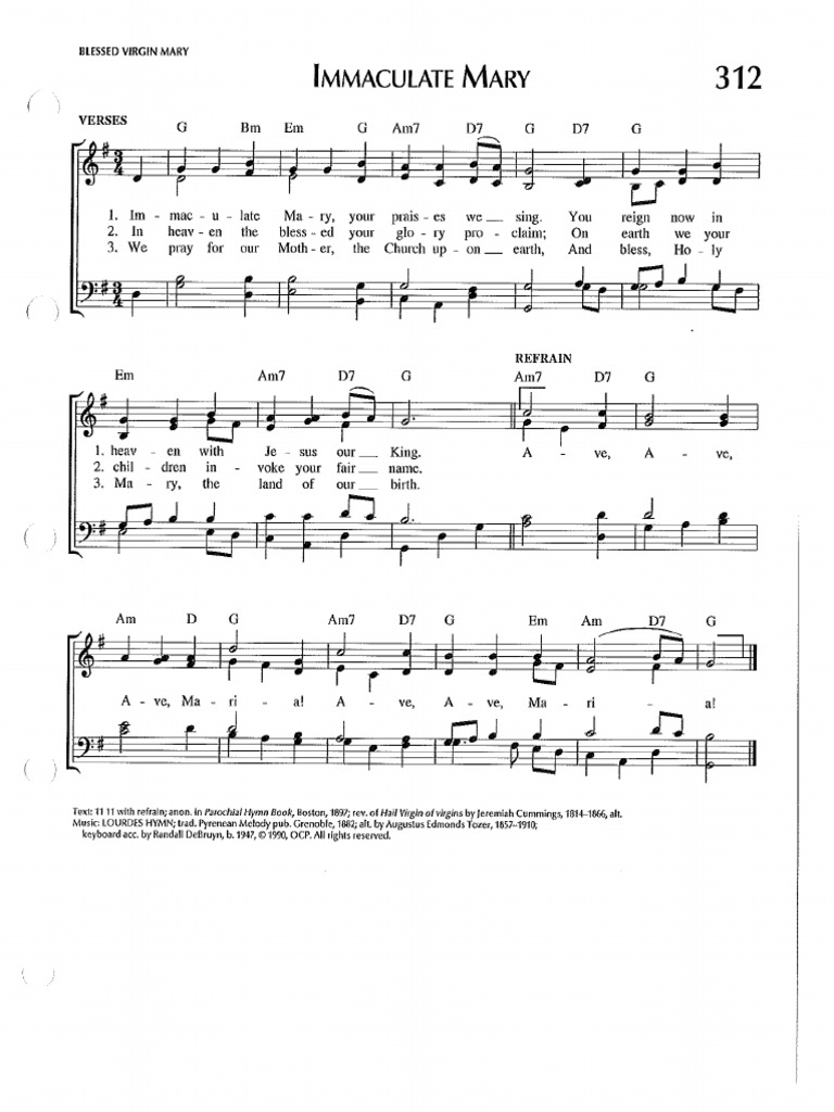 Immaculate Mary | PDF