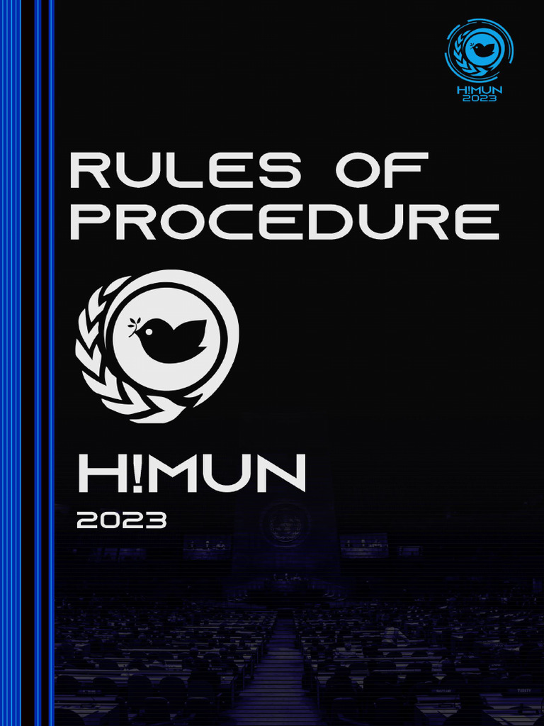 H!MUN 2023 Rules & Procedures Guide | PDF | Parliamentary Procedure ...