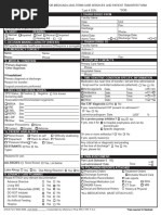 5. Isbar Clinical Handover Form - Template | PDF