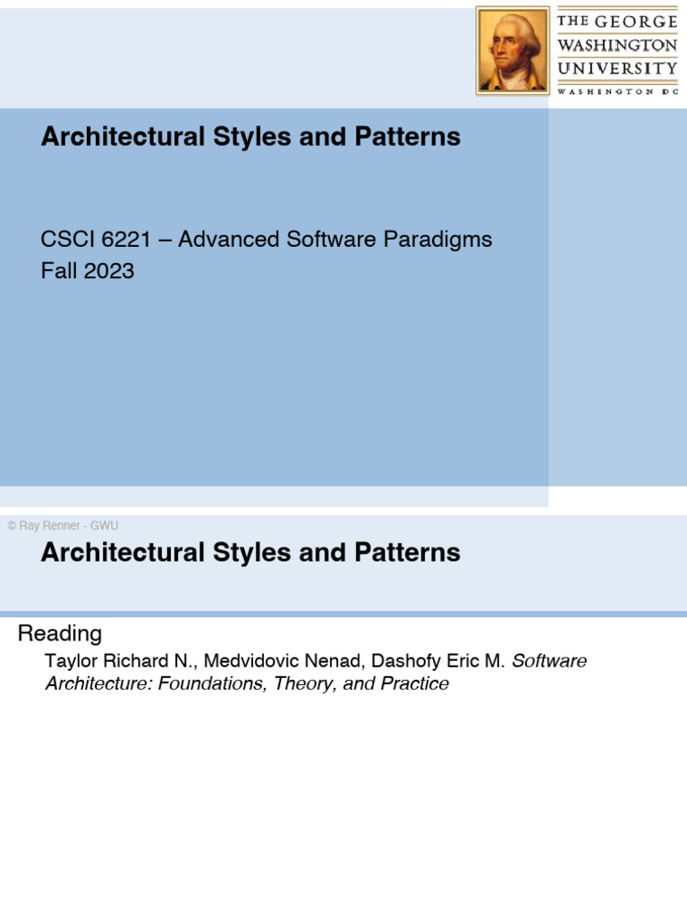 09 - Architectural Styles and Patterns | PDF | Cloud Computing ...