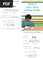 CVCC and CCVC Words | PDF