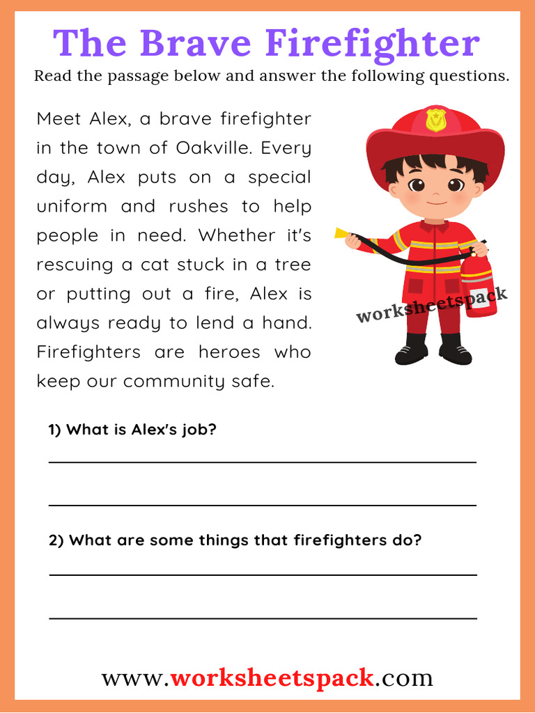 Jobs and Occupations Reading Comprehension Passages | PDF | Chef