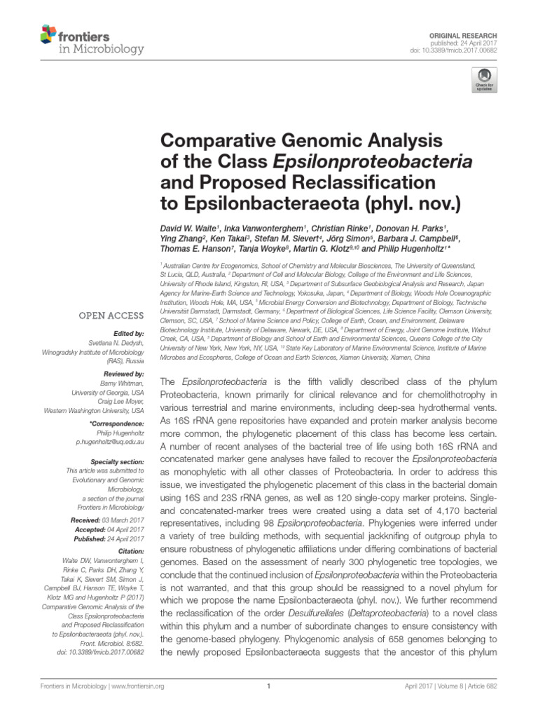 Fmicb 08 00682 | PDF | 16 S Ribosomal Rna | Phylogenetics