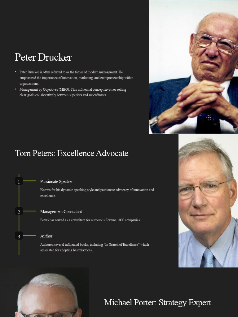 Peter Drucker | PDF | Strategic Management | Leadership