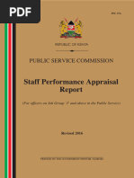 Staff Performance Appraisal Report 2016 | PDF | Performance Appraisal ...