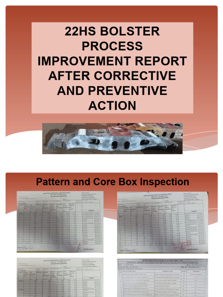 Hei 22hs Bolster Process Flow | PDF | Building Materials | Metals