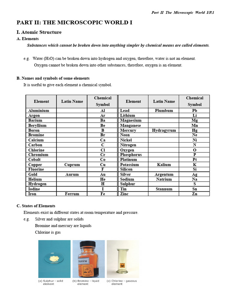 Part 2 Microscopic World I | PDF | Chemical Bond | Isotope