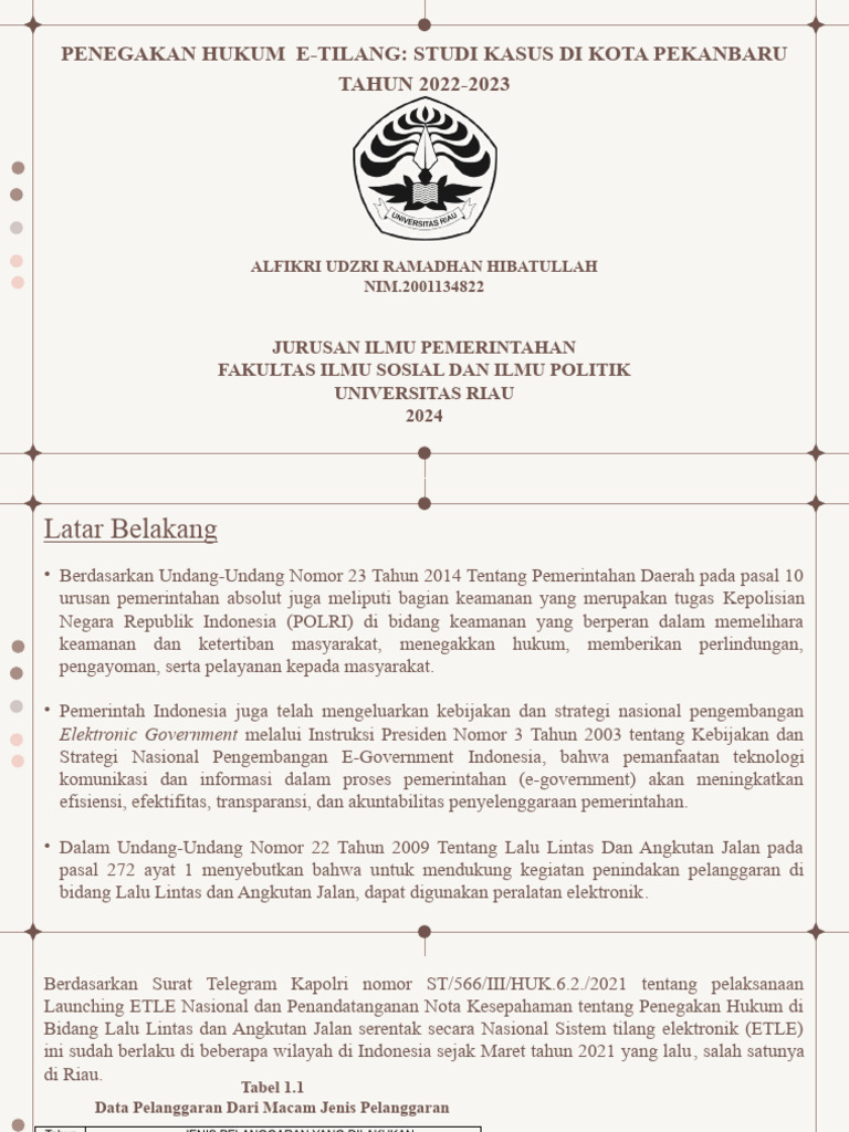 PPT Kompre by Alfikri Udzri RH | PDF