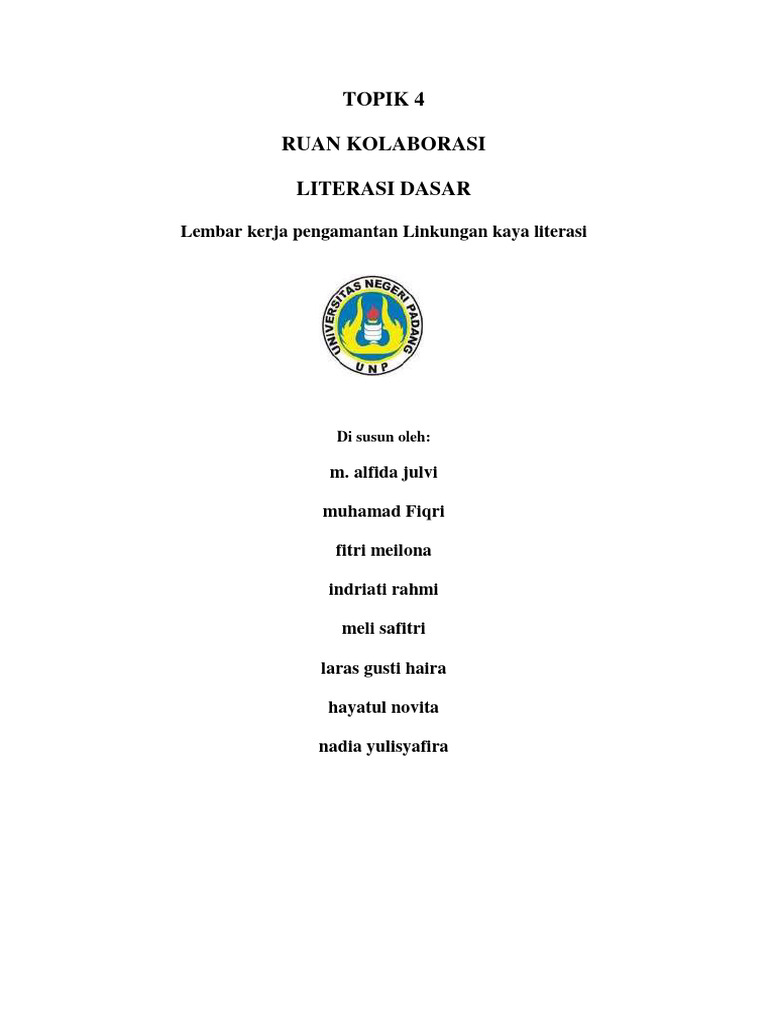 Program Literasi di SDN 29 Purus | PDF