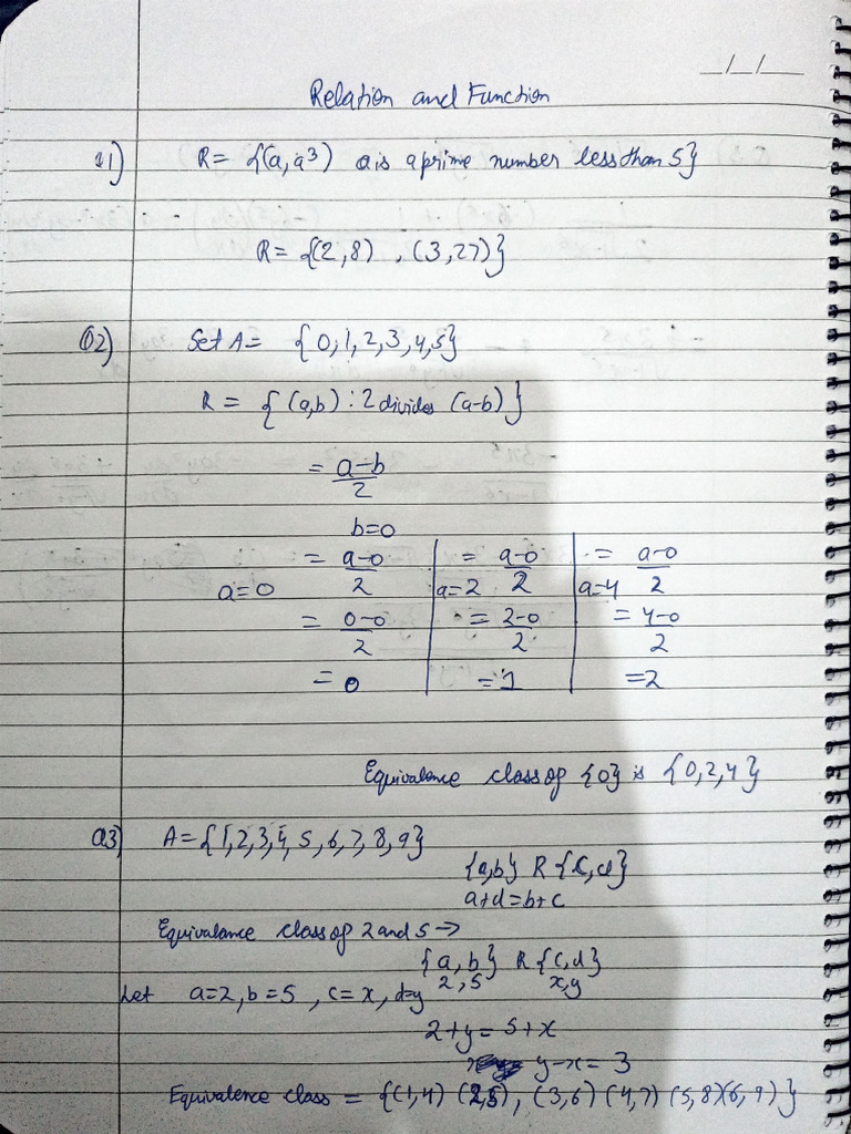 Relation and Function!! | PDF
