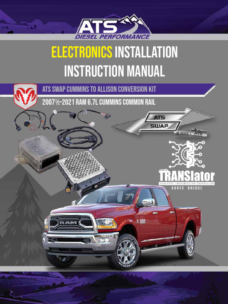 2013+ Cummins To Allison Conversion-ELECTRONICS UPGRADE-web | PDF ...