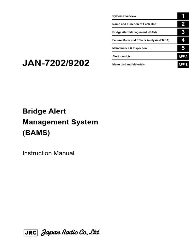 100-MFD JRC JAN-7202-9202 Instruct Manual BAMS 29-8-2021 | PDF | Button (Computing) | Computer ...