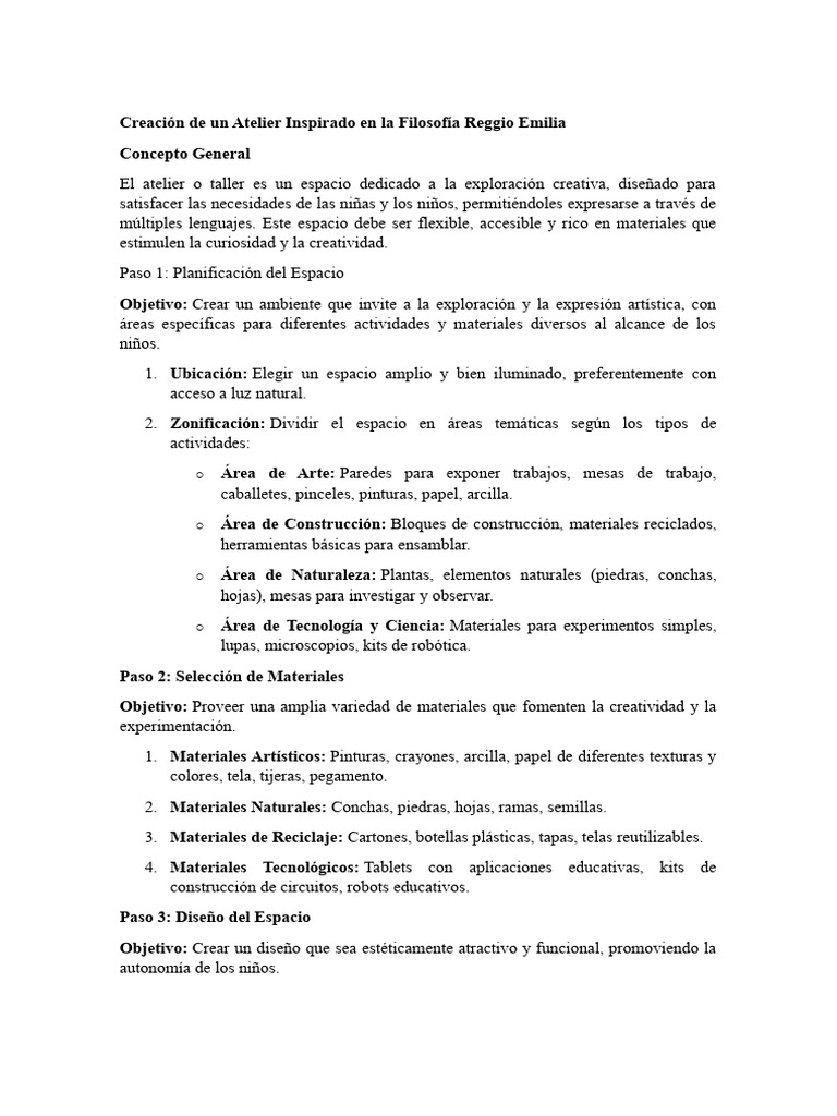 El Reto! para Verlo en La Práctica Tu Propio Atelier | PDF | Diseño ...