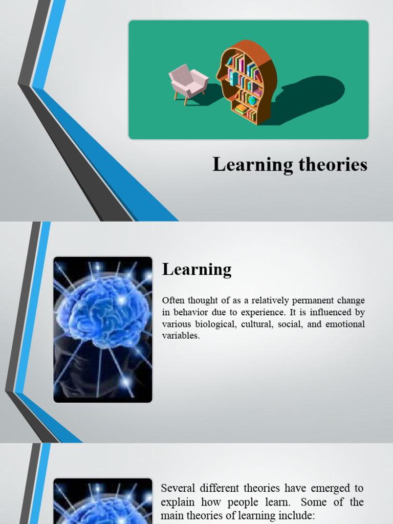 Health Education 05 Learning Theories | PDF | Reinforcement | Behaviorism