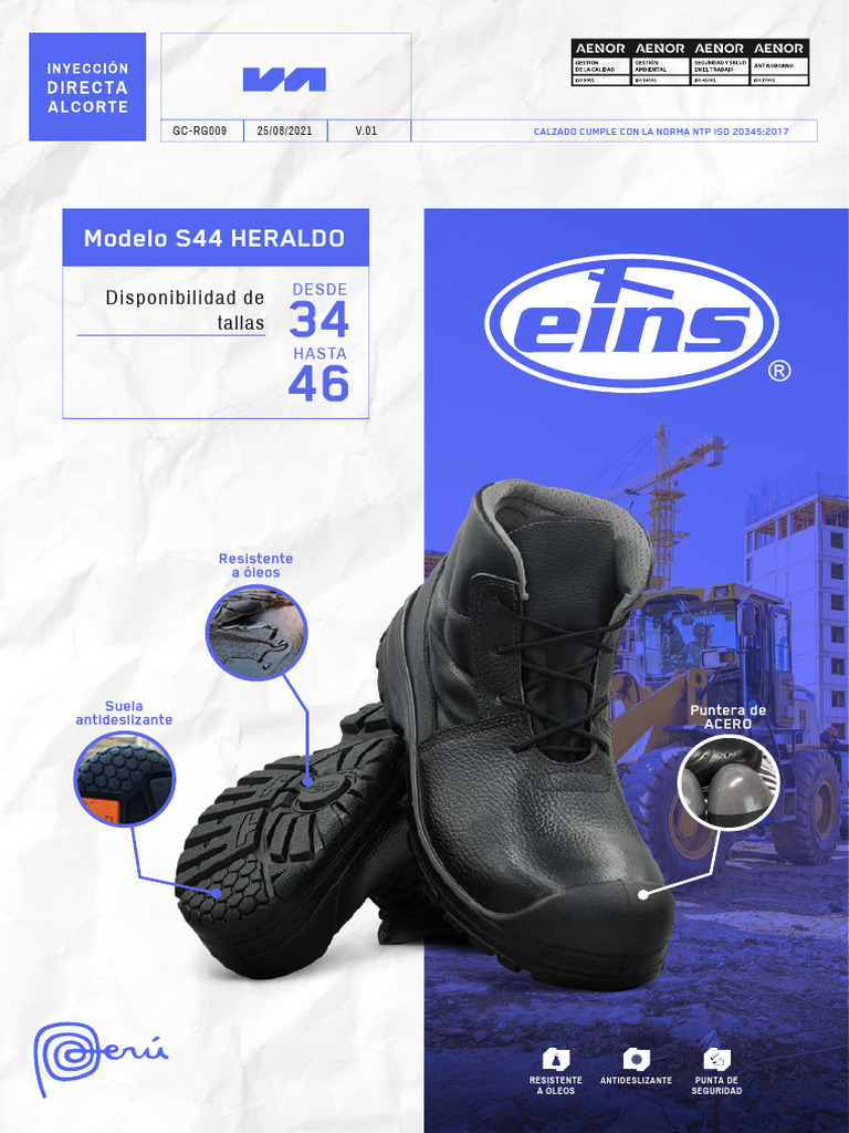 Zapato-S44 Heraldo-Eins | PDF | Calzado