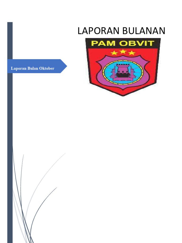 Laporan Bulanan Pengamanan UP2D Suluttenggo | PDF | Griya & Taman ...
