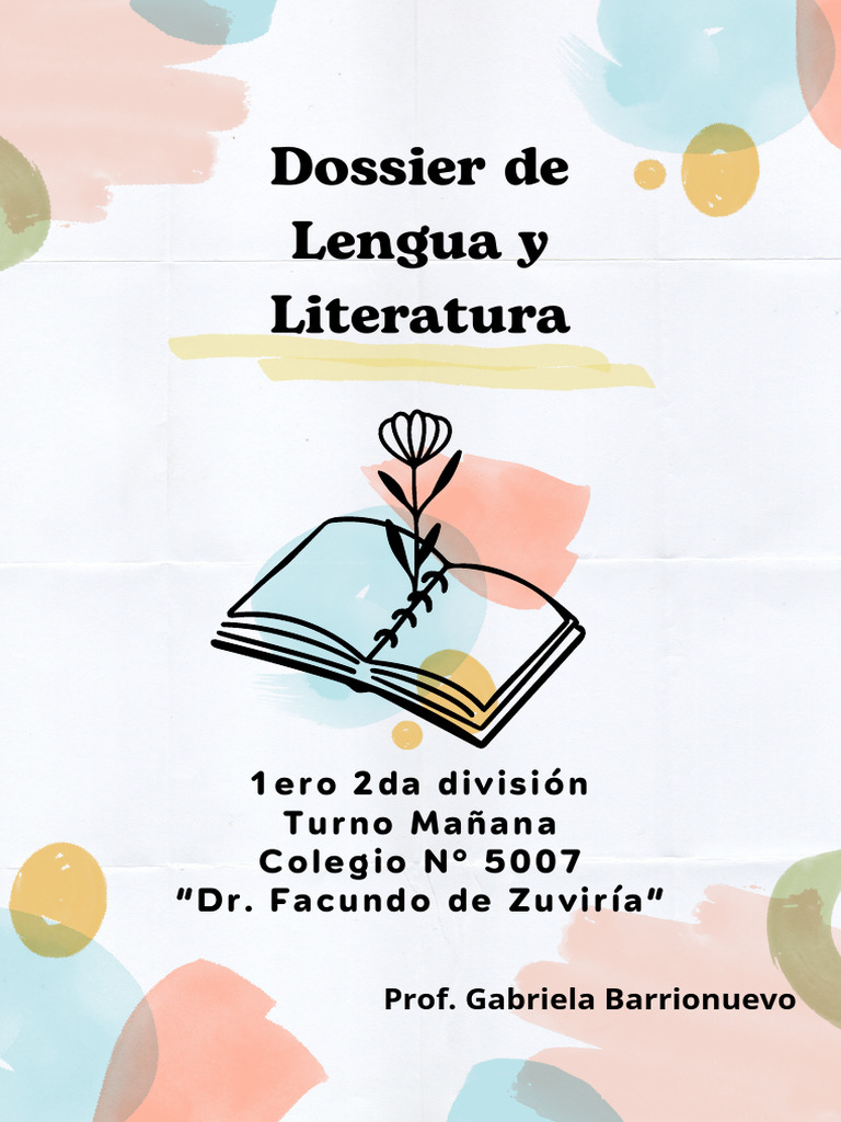 Cartilla Lengua para 1er Año | PDF | Adjetivo | Palabra