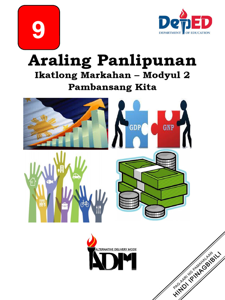 Ap9 Q3 Modyul 2.pambansang Kit | PDF