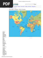 Blank Geography Map Practice Sheets | PDF