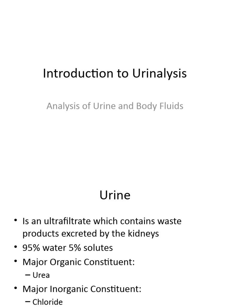 Comprehensive Guide to Urinalysis | PDF | Urine | Kidney