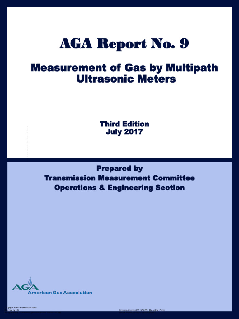 Aga Report 9 | PDF | Flow Measurement | Calibration