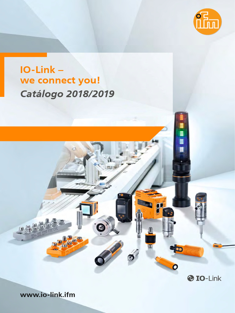 Ifm IO Link Catalogue 2018 2019 E | PDF | Sensor | Controlador lógico ...