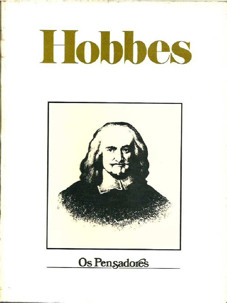 Hobbes - Os Pensadores | PDF