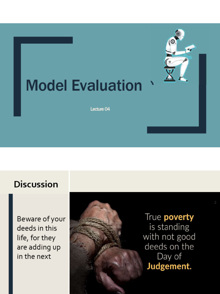 Lecture-4 Model Evaluation | PDF | Cross Validation (Statistics) | Loss Function